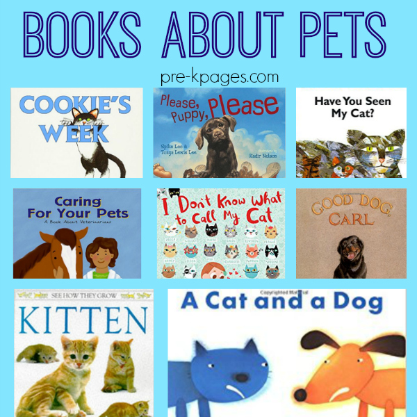 Books About Pets for Preschoolers - Pre-K Pages