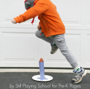 Jack Be Nimble Gross Motor Activity - Pre-K Pages