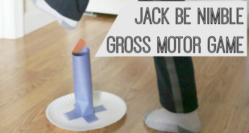 Jack Be Nimble Gross Motor Activity - Pre-K Pages