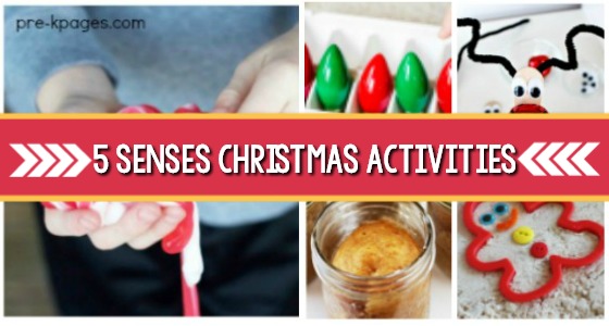 Five Senses Activities for Christmas - Pre-K Pages