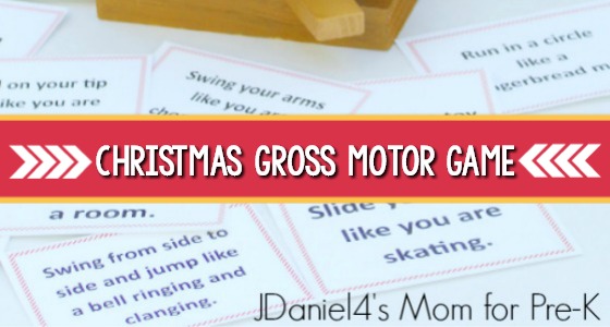 Christmas Games & Classroom Movement for Preschool & Kindergarten