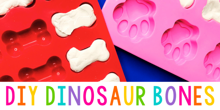 DIY Dinosaur Bones For Kids Activity (Easy To Make!)
