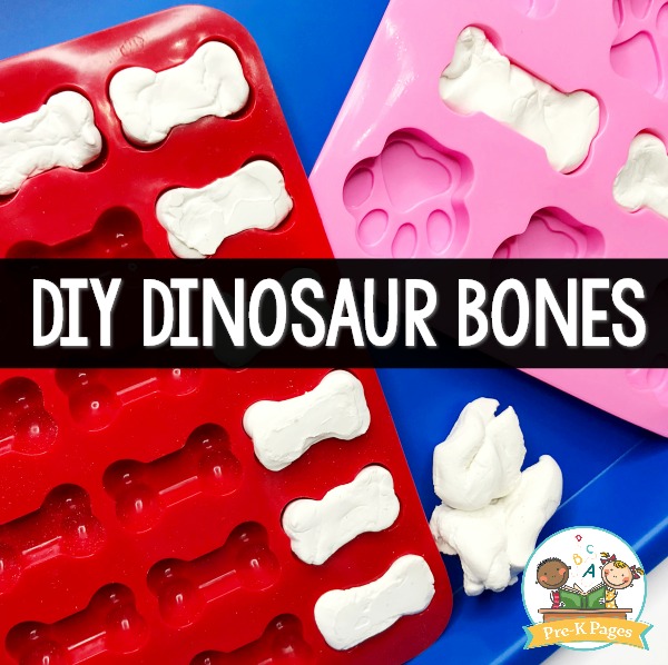 DIY Dinosaur Bones For Kids Activity (Easy To Make!)