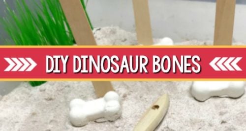 DIY Dinosaur Bones For Kids Activity (Easy To Make!)