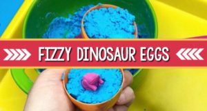 Dinosaur Eggs Fizzy Science Experiment - Pre-K Pages