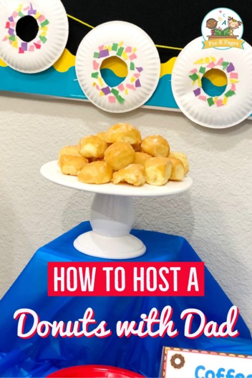 How to Host Donuts with Dad in Preschool - Pre-K Pages