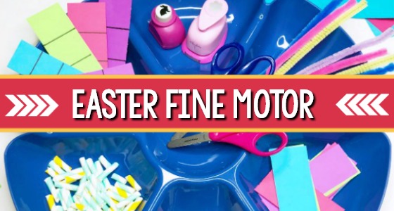 Fine Motor Easter Activity For Preschoolers - Pre-K Pages
