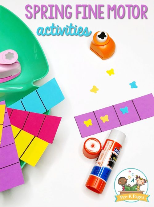 Spring Fine Motor Activities for Preschool - Pre-K Pages
