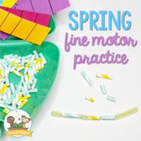 Spring Fine Motor Activities for Preschool - Pre-K Pages