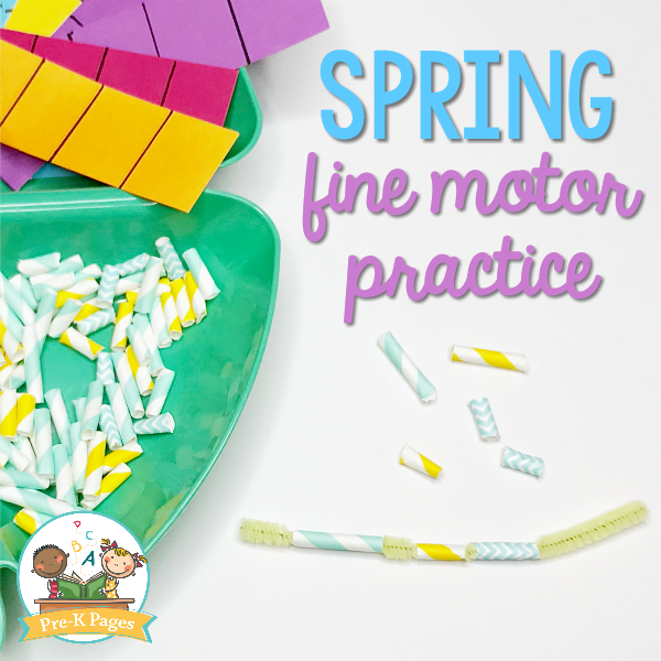 Spring Fine Motor Activities for Preschool - Pre-K Pages