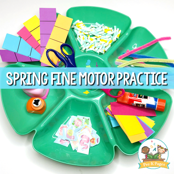 Spring Fine Motor Activities for Preschool - Pre-K Pages