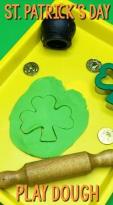 St. Patrick's Day Play Dough - Pre-K Pages