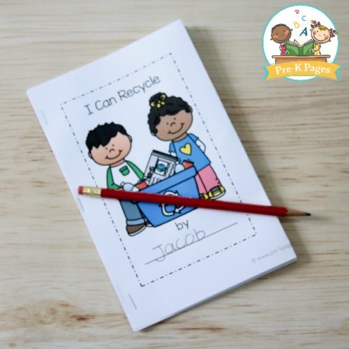 Earth Day Literacy Activities for Preschool - Pre-K Pages