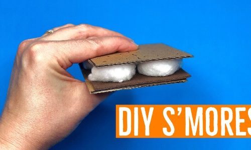 Pretend Smores Craft Idea For Kids - Pre-K Pages