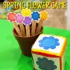 Spring Flower Math Game for Preschool - Pre-K Pages