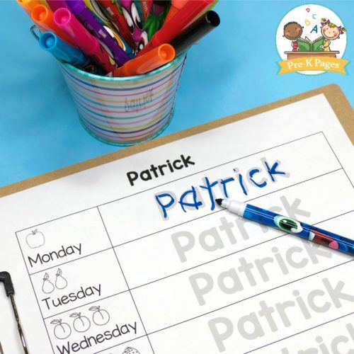 Pre-K Name Bundle - Pre-K Pages