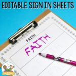 Daily Sign In Sheets for Your Preschool Classroom - Pre-K Pages