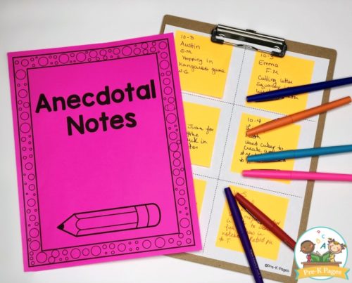 Preschool Portfolio Ideas - Pre-K Pages