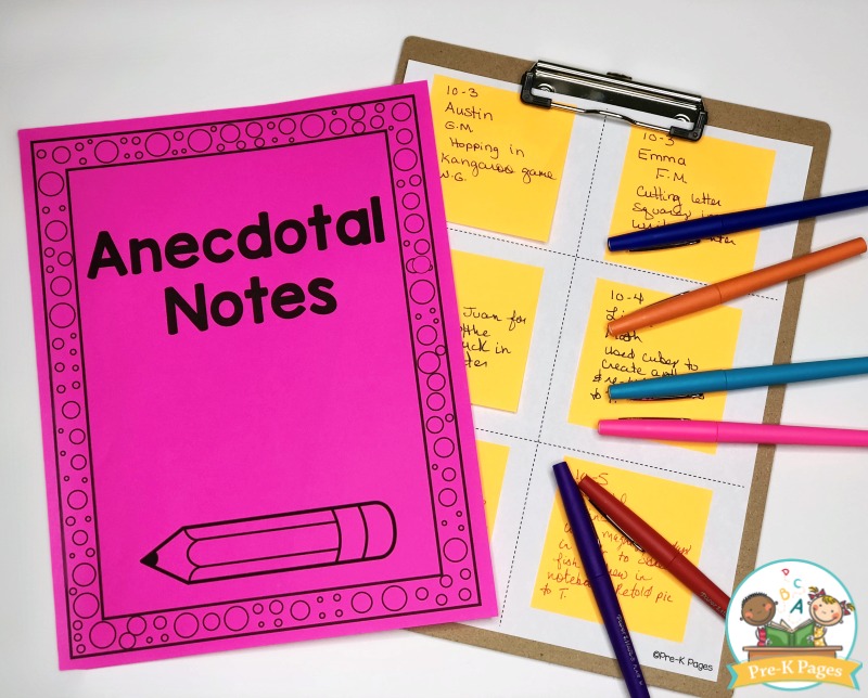 Preschool Portfolio Ideas - Pre-K Pages