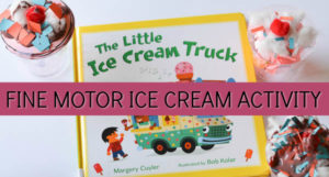 Ice Cream Theme Fine Motor Activity - Pre-K Pages