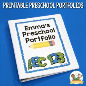Preschool Portfolio Ideas - Pre-K Pages