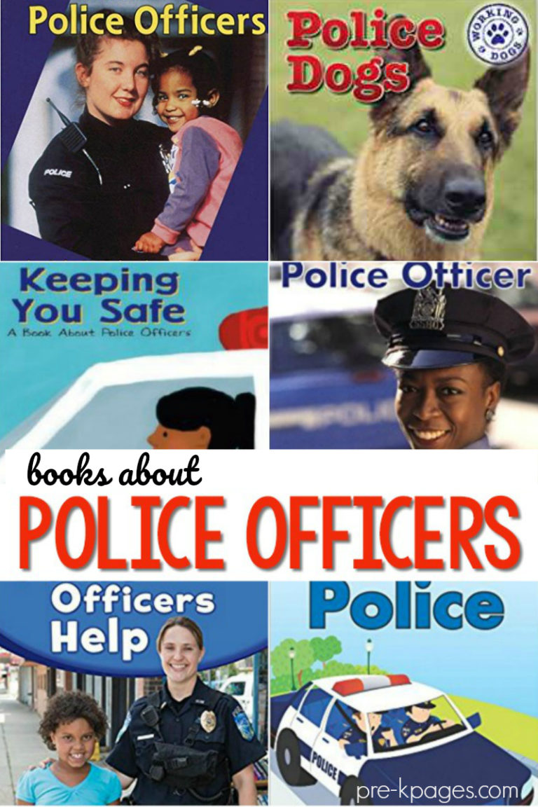 Books About Police Officers and Other Safety Helpers - Pre-K Pages