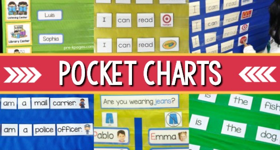How to Use Pocket Charts in the Classroom - Pre-K Pages