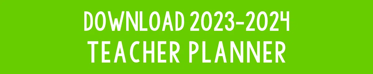 Teacher Planner for Preschool Free Printable - Pre-K Pages