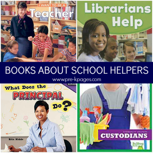 Books About Teachers and Librarians - Pre-K Pages