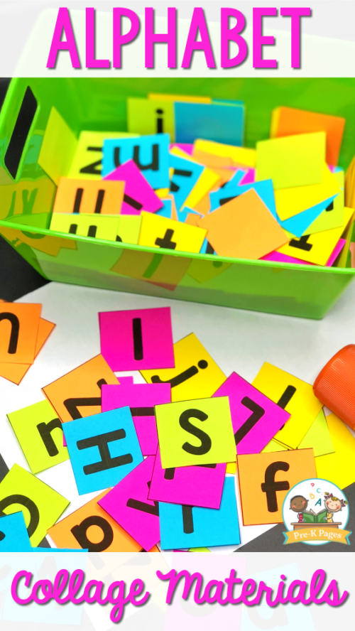 Printable Alphabet Letters for Preschool - Pre-K Pages