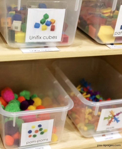 How to Set Up a Math Center in Preschool or Kindergarten