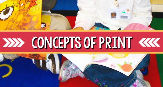 Concepts of Print in Preschool - Pre-K Pages