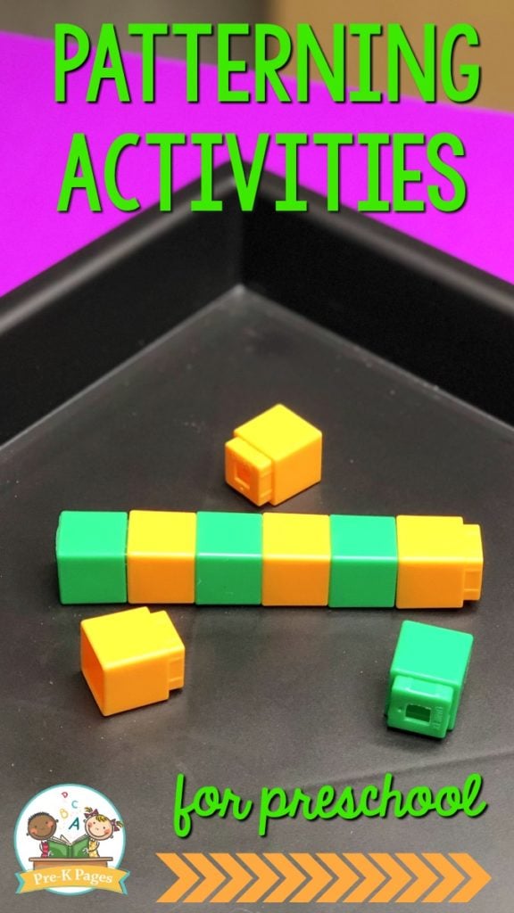Patterning Activities for Preschool - Pre-K Pages