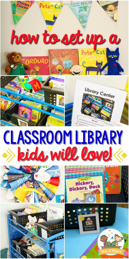Preschool Classroom Library Center