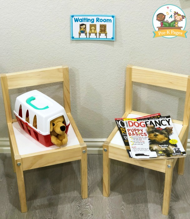 Vet Animal Hospital Dramatic Play