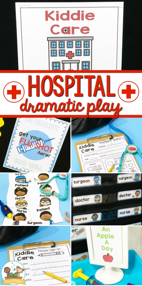 Doctor's Office Dramatic Play Center for Kids