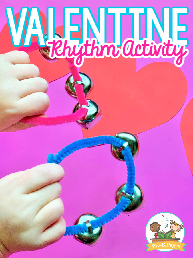Valentine Rhythm and Pattern Activity - Pre-K Pages