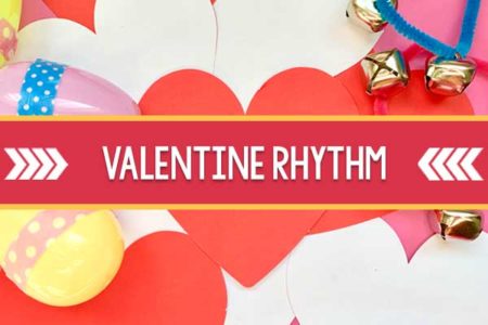 Valentine Rhythm and Pattern Activity - Pre-K Pages