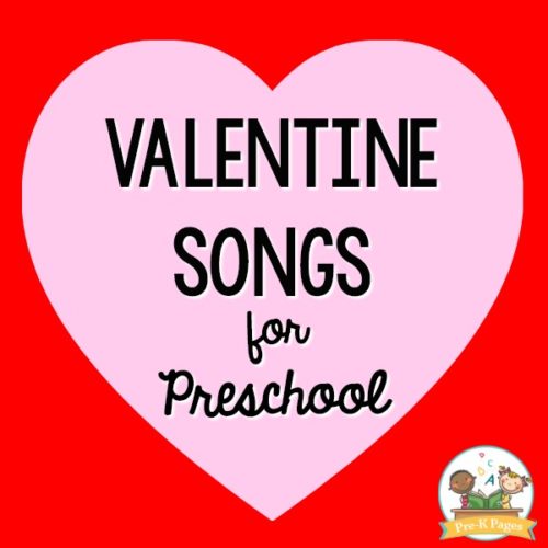 Valentine's Songs for Kids - Pre-K Pages