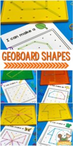 Geoboard Activities for Preschool - Pre-K Pages