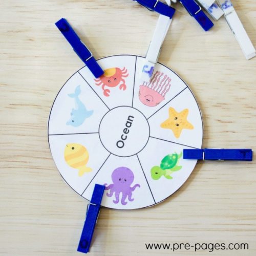 Preschool Ocean Theme Literacy Activities - Pre-K Pages