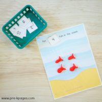 Preschool Ocean Theme Math Activities - Pre-K Pages