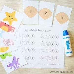 Preschool Ocean Theme Literacy Activities - Pre-K Pages