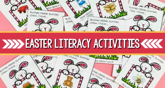 Preschool Easter Theme Literacy Activities - Pre-K Pages