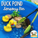 Duck Pond Sensory Bin for Preschool - Pre-K Pages