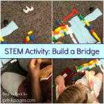 STEM Preschool Activity: Build a Bridge - Pre-K Pages