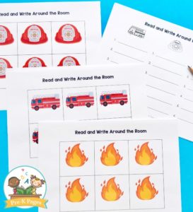 Fire Safety Theme for Preschool and Pre-K