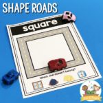 Printable Road Shape Mats for Preschool - Pre-K Pages