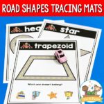 Printable Road Shape Mats for Preschool - Pre-K Pages