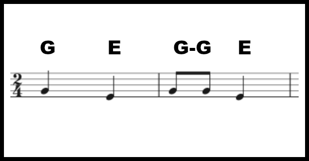 Music Activity Using Names - Pre-K Pages